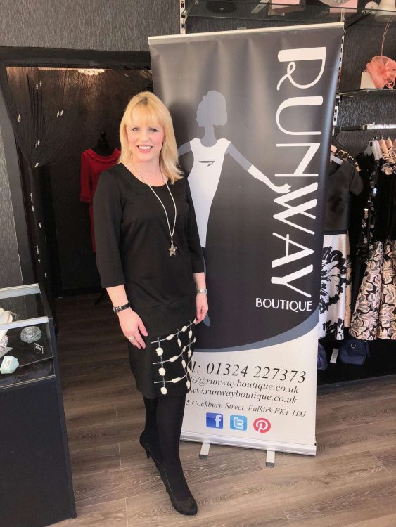 Ella Boo Black Velvet Trim Dress - Patricia's Boutique