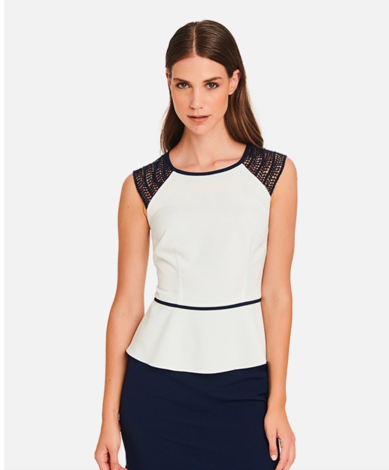 Badoo Crochet Shoulder Blouse - Patricia's Boutique